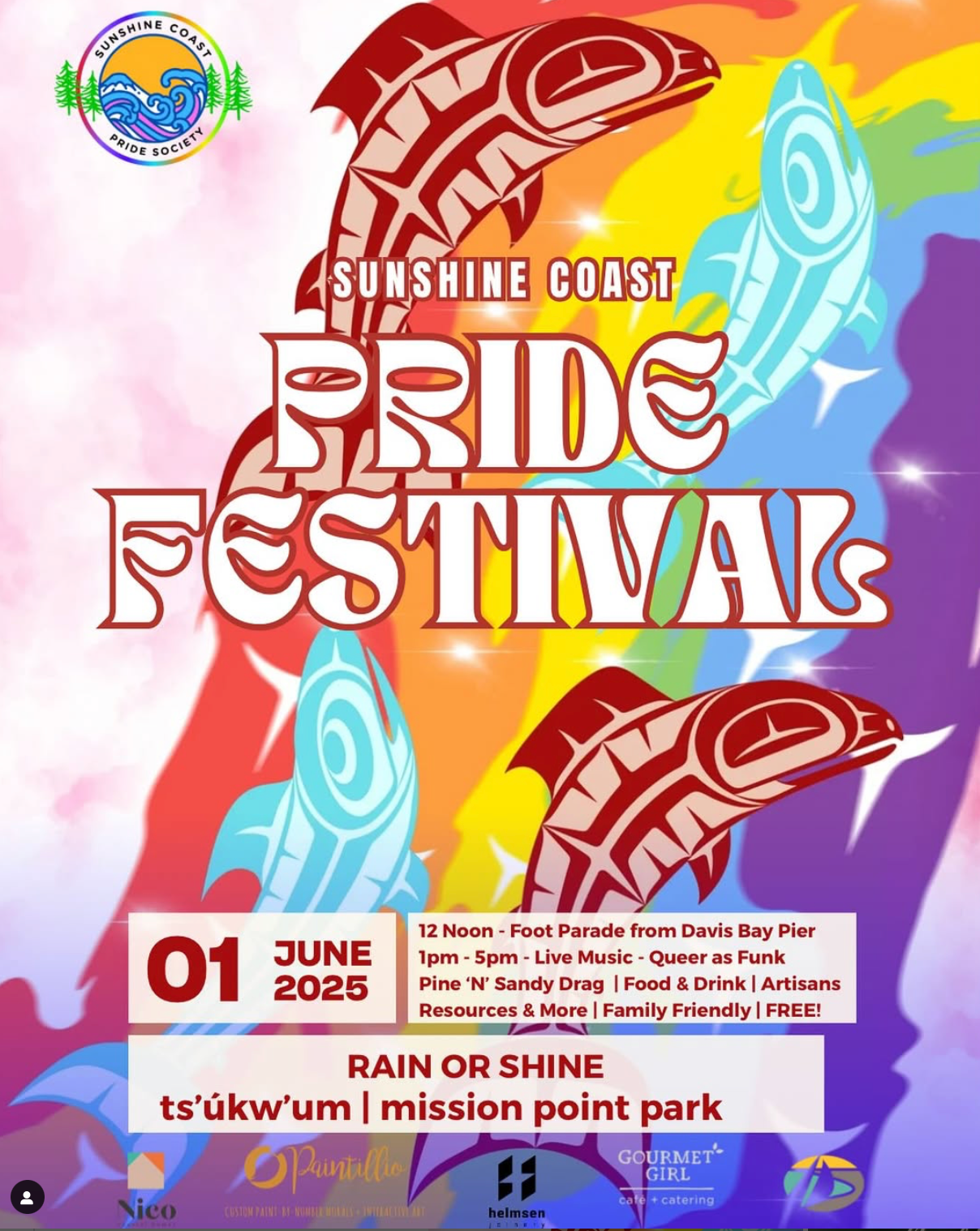 Sunshine Coast Pride Festival 2025: Against the Current | Banditry Cider